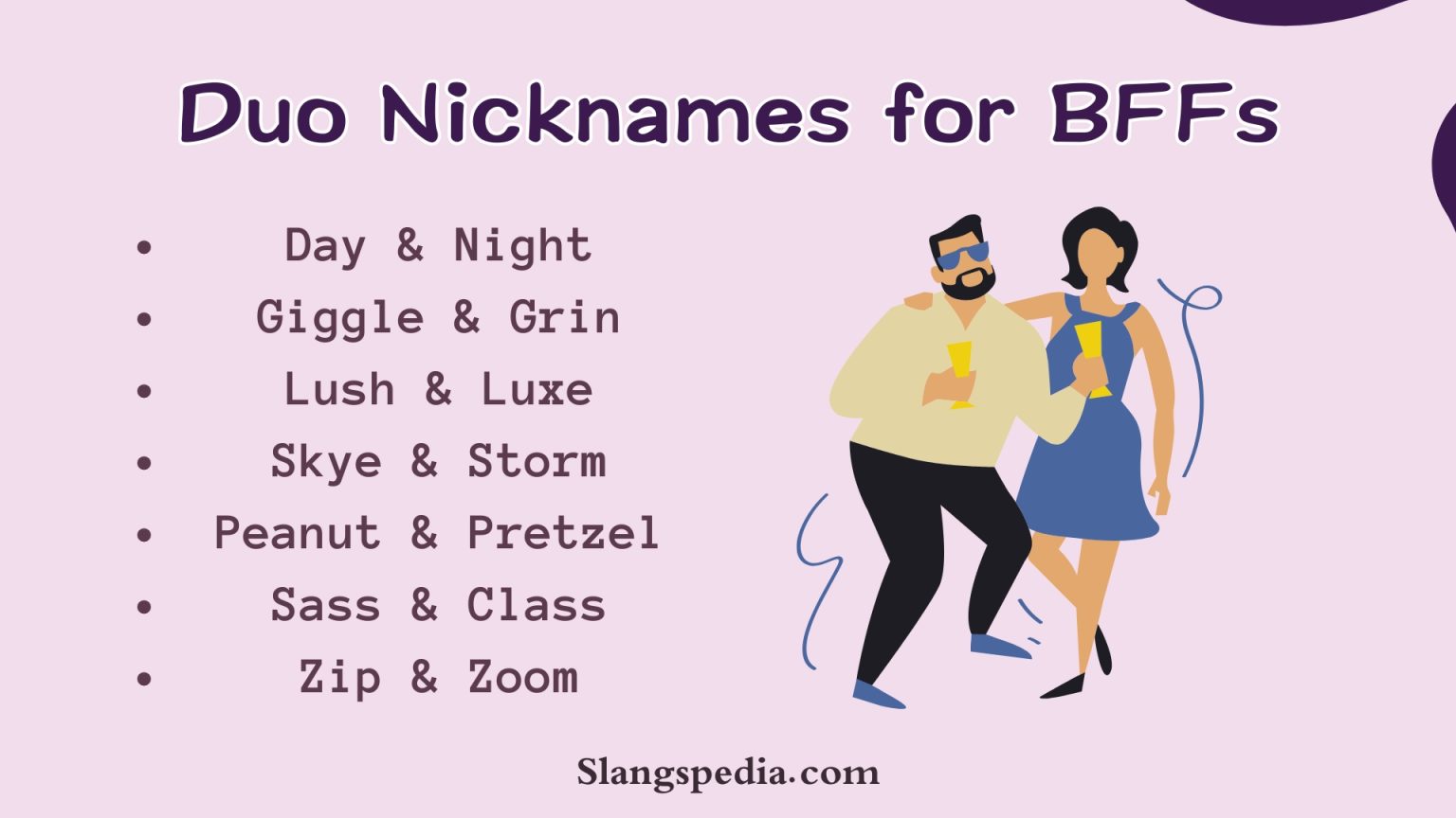Funny Duo Names: 460+ Hilarious Ideas for Every Dynamic Duo – Slangspedia