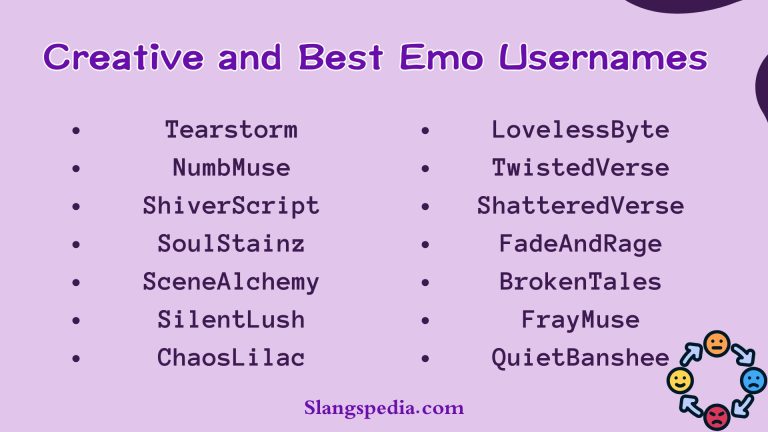 330+ Emo Usernames That Hit Just Right (Aesthetic, Sad & Edgy Picks ...